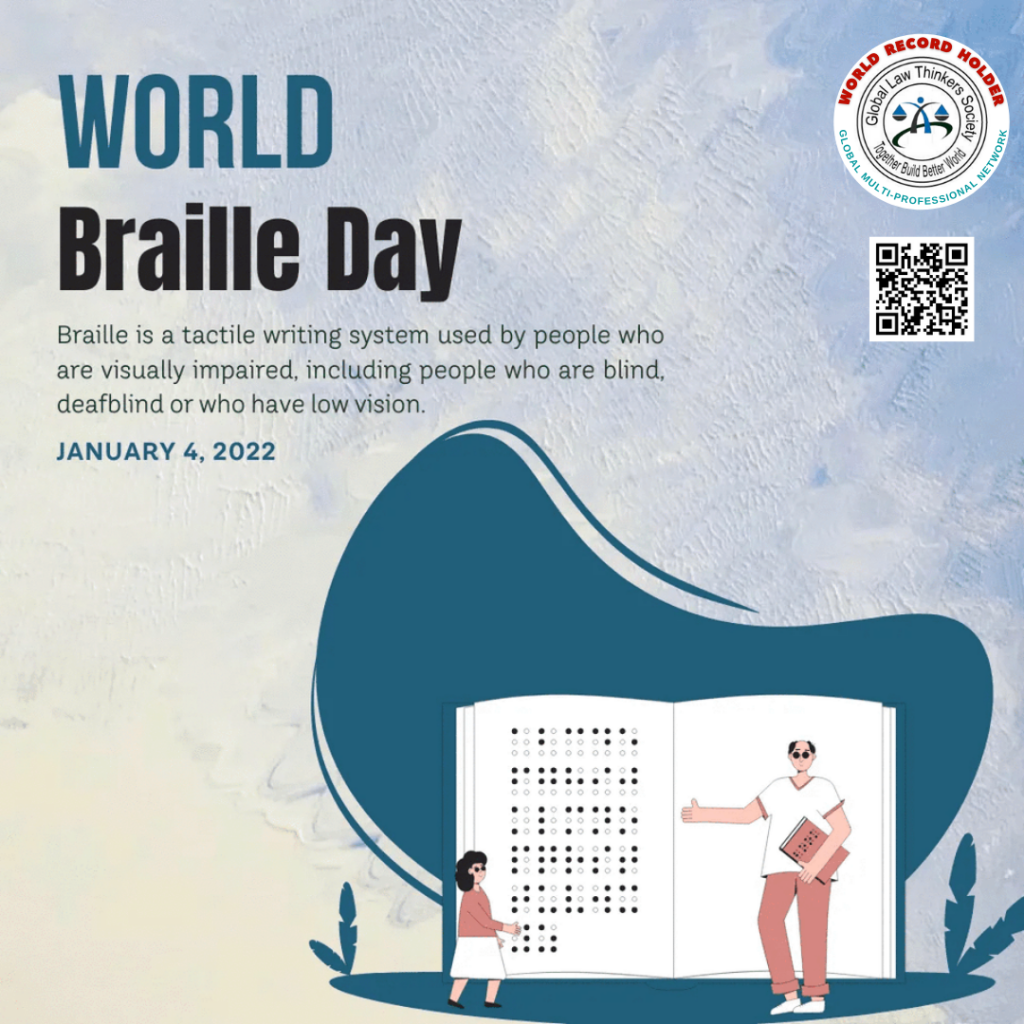 World Braille Day - Global Law Thinkers Society